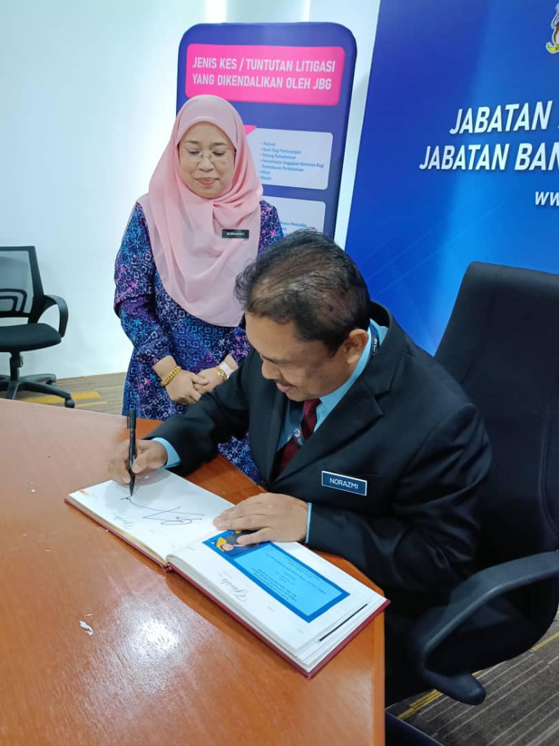 Lawatan Kerja ke Jabatan Bantuan Guaman Selangor - Portal Rasmi Jabatan Bantuan Guaman Malaysia